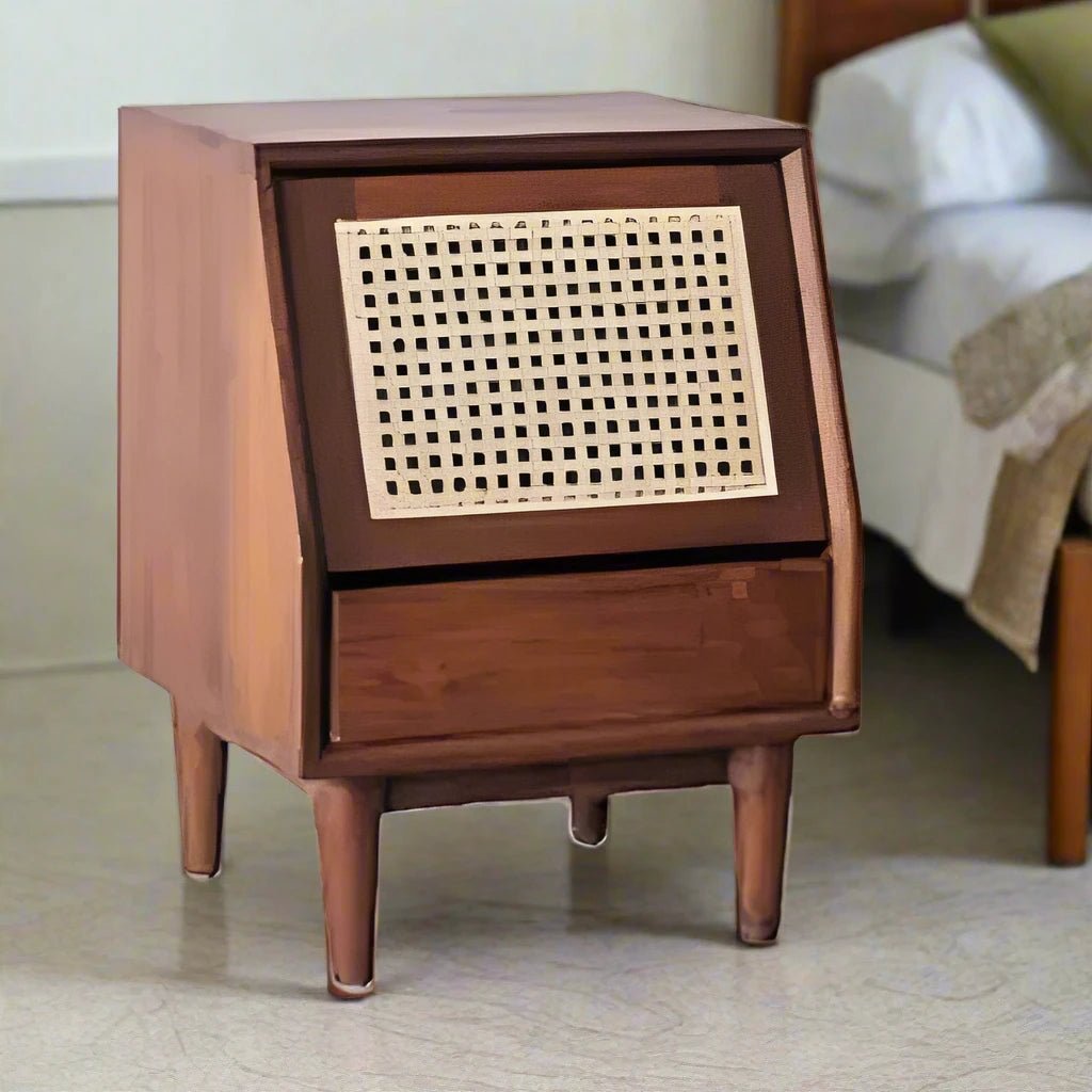 Teak Bedside Table TBT - 20 - TimberCraft